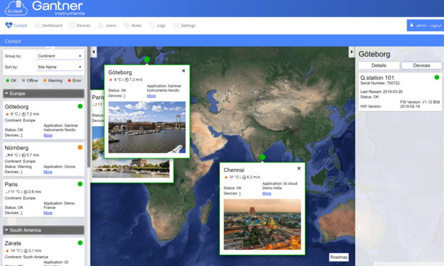 Remote & Distributed Monitoring - Gantner Instruments