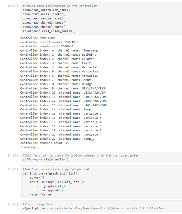 Comment communiquer avec une station Q.station en utilisant Python - Gantner Instruments